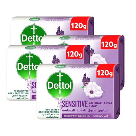 Dettol Soap Sensitive 35 Off 4x120 Gms