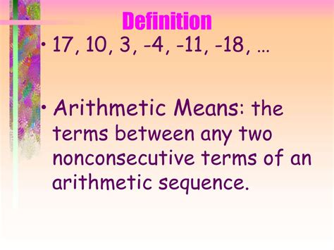 Section 11 1 Arithmetic Sequences Ppt Download