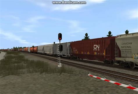Trainz 12 Cn Train Spotting Hd Super Rare Bocl C40 8m 4607 And Ic Sd70 1020 Leads Cn 347