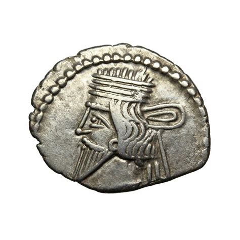 Ancient Persian Silver Coin Parthian 105 147 Ad Ancient Resource Touch Of Modern