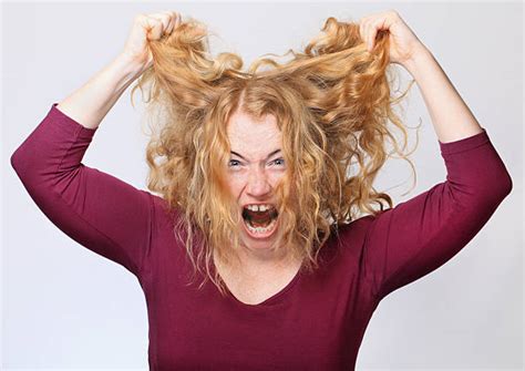 Person Pulling Their Hair Pulling Out Your Hair In Frustration What