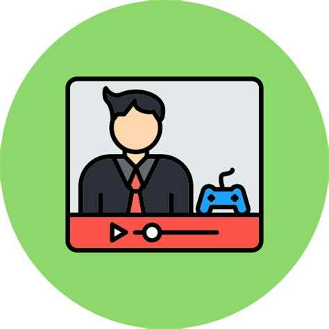 Streamer Free Gaming Icons