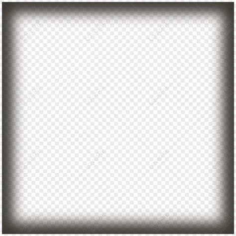 Shadow Border Overlay Bottom Decoration Border Texture Square Social Border Decoration Png