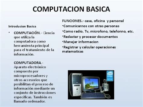 ¿qué Es La Computación Resumen Y Explicación En Pocas Palabras