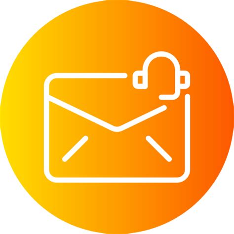 Support Generic Flat Gradient Icon