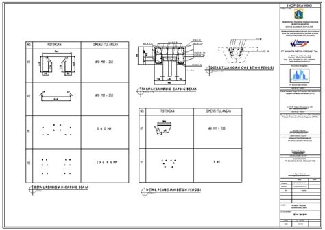Pembesian Capping Beam Dan Pengisi Ccsp Pdf