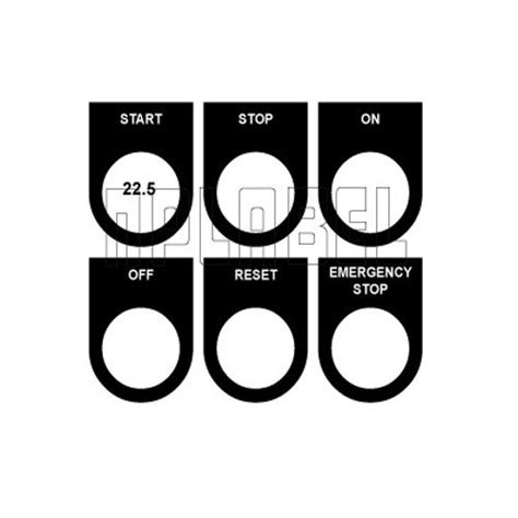 Np 500718 Push Button And Led Labels At ₹ 25 Piece In Ahmedabad Id 11793432473