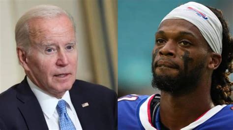 Us President Joe Biden Labels Football As Dangerous Following His Meet With Damar Hamlins