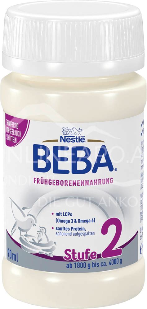 Nestlé Beba Premature Infant Formula Stage 2 Ready To Drink 90 Ml