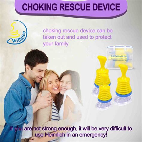 Adults Anti Choking Device To Dislodge Food Antichoking Device