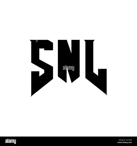 Snl Letter Logo Design For Technology Company Snl Logo Design Black
