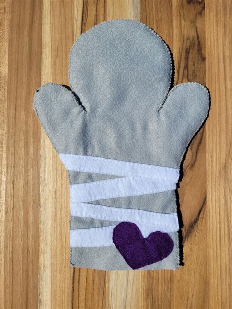 Mummy Puppet Halloween Puppet Spooky Season Boo Bag Etsy