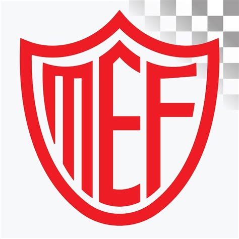 Premium Vector Mef Letter Logo Design