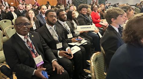 Model Un Delegates Take To New York