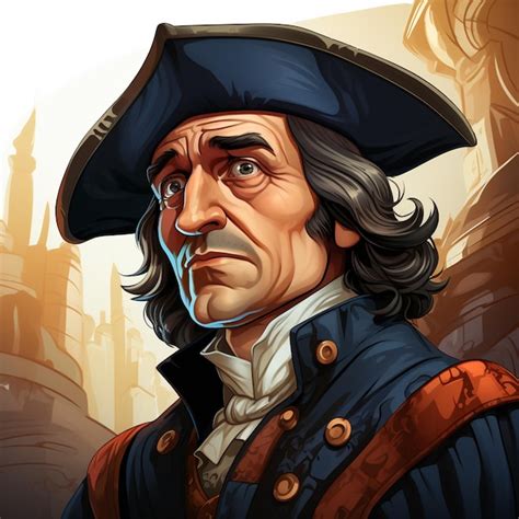 Conmemorar El Día De Cristóbal Colón Foto Premium