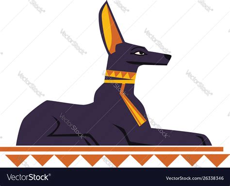 Ancient Egypt Cartoon Set Royalty Free Vector Image