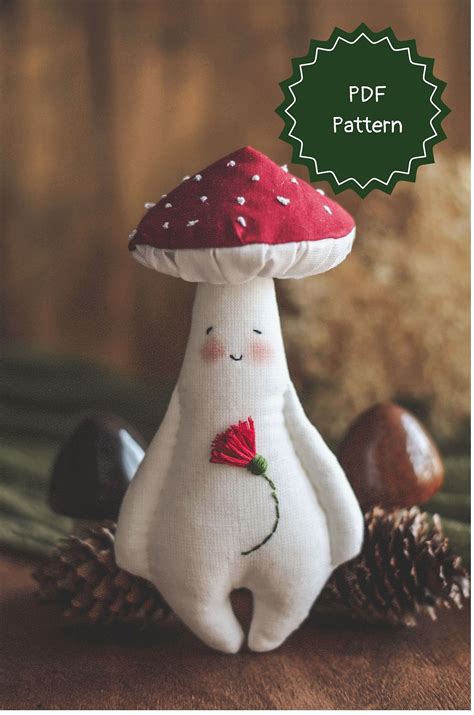 Happylabtoys Cute Mushroom Sewing Pattern And Tutorial Happylabtoys
