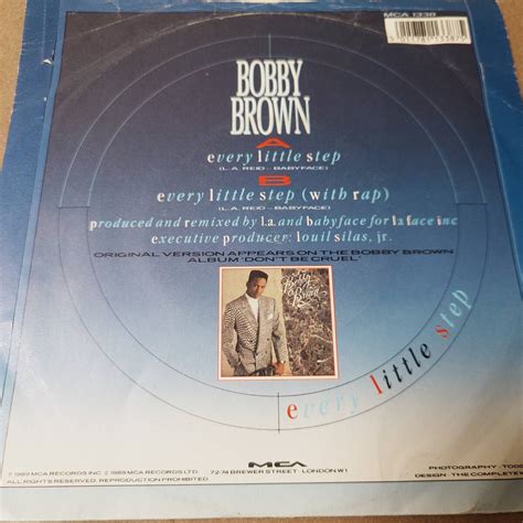 Yahooオークション Bobby Brown Every Little Step Mca 7inch