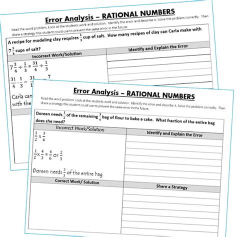 Multi Step Word Problems With Rational Numbers Worksheets Library
