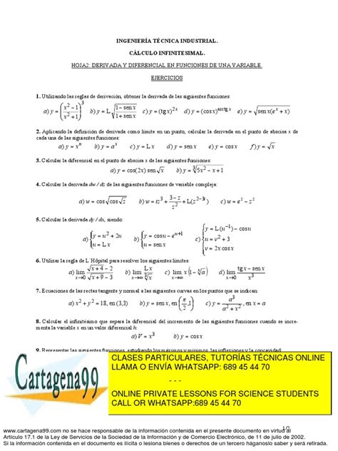 Index Pdf Derivado Matemáticas