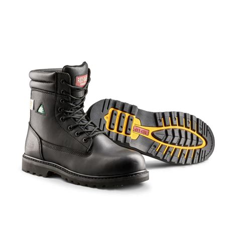Red Kap Unisex 8 Steel Toe Work Safety Csa Boot Cf23100abk Black
