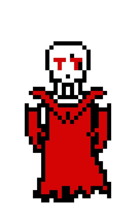 Underfell Papyrus Pixel Art Maker Pixel Art Maker Pixel Art Images