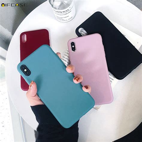 For Huawei Nova 7i 7 Pro Se Phone Case Candy Color Colorful Plain Matte Simple Cute Solid Color