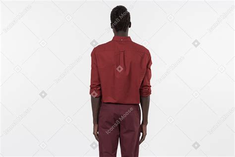 남자의 뒷모습 사진