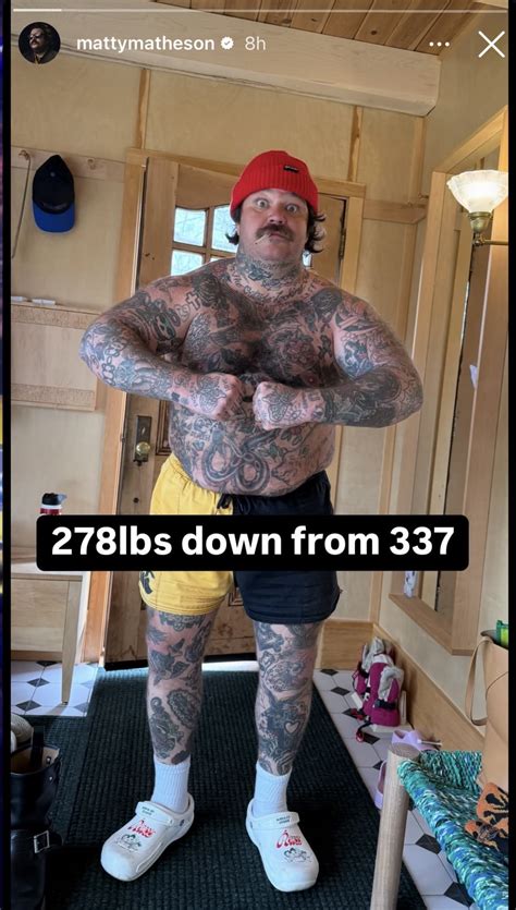 Matty Matheson Turns Heads In Weight Loss Transformation Post Mens