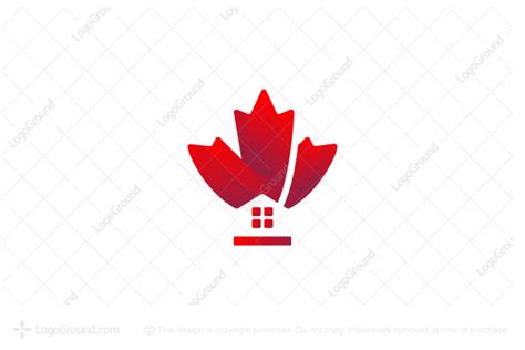 Construction Maple Leaf Logo
