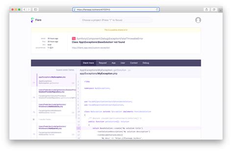Flare An Error Tracker Built For Laravel Apps Freek Van Der Hertens Blog On Php Laravel And