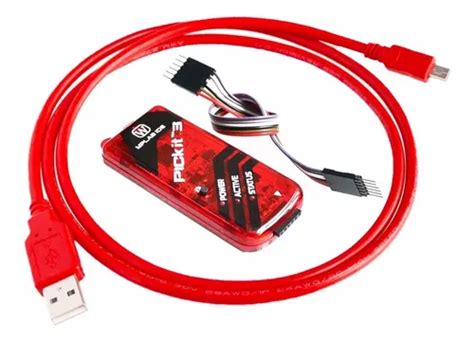 Programador Pickit 3 Pic Kit 3 Microchip Pic18 Pic32 Pic16 Envío Gratis