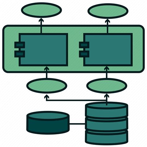 Architecture Data Database Network Repository Server Storage Icon