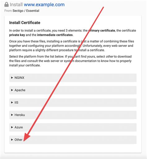 Installing An SSL Certificate DNSimple Help