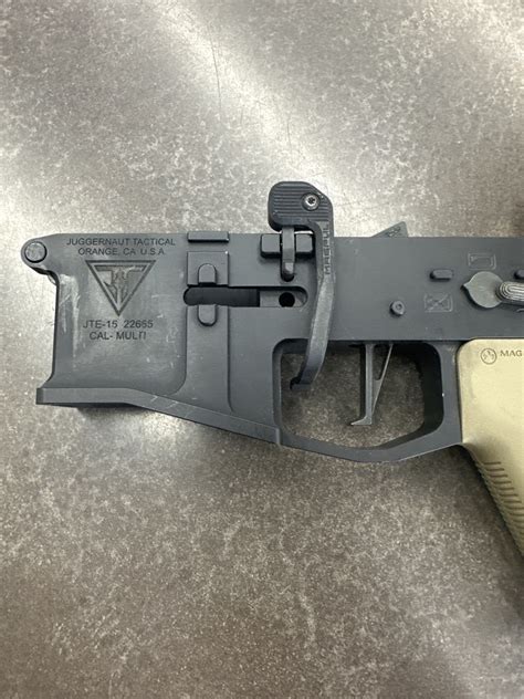 Juggernaut Tactical Jte 15 Complete Lower Receiver Lambert Pawn Shop