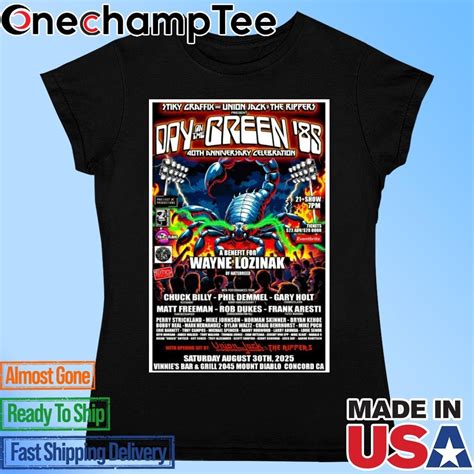 Original Day On The Green 85 40th Anniversary Celebration Poster T