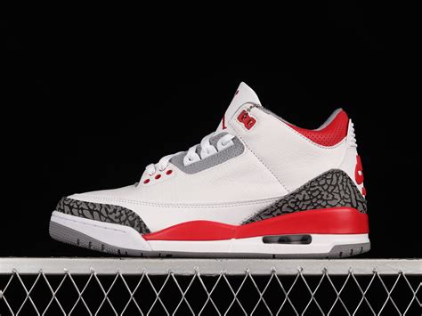 Air Jordan 3 Aj3 Retro Fire Red