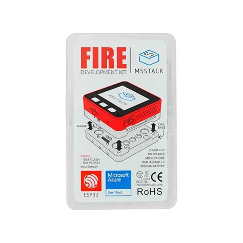 M5stack Fire Esp32 Iot Development Kit Dual Mode Wifi And Ble