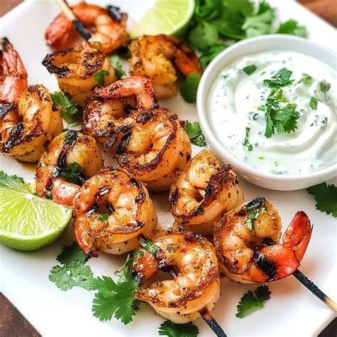 Grilled Cilantro Lime Shrimp Cooking With Lola