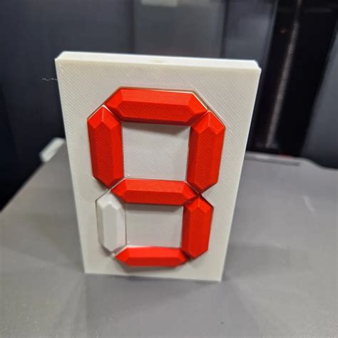 7 Segment Display Free 3d Print Model Makerworld