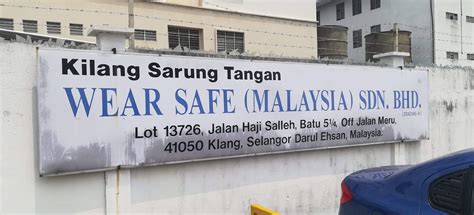 Wear Safe Sdn Bhd Manufacturer Malaysia