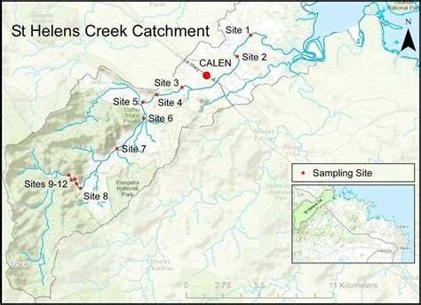 5 Post Stocking Survey Sites In The Mooloolah River Catchment Sites 2 Download Scientific