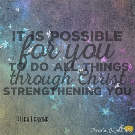 Ralph Erskine Quote Give Christ Permission To Help You Achieve What