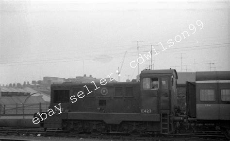35mm Irish Railway Negative CiÉ Class 421 No E423 Diesel Loco C1966
