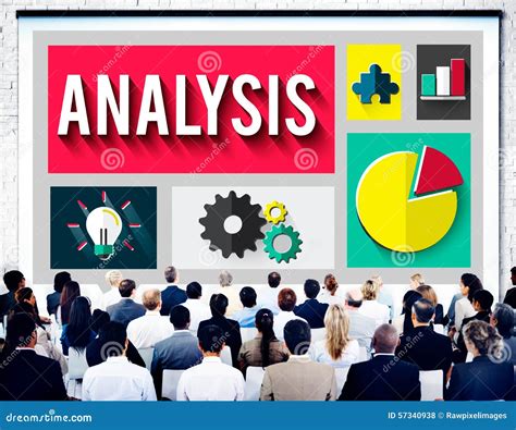 Analysis Analytics Analyze Data Information Statistics Concept Stock Illustration Illustration