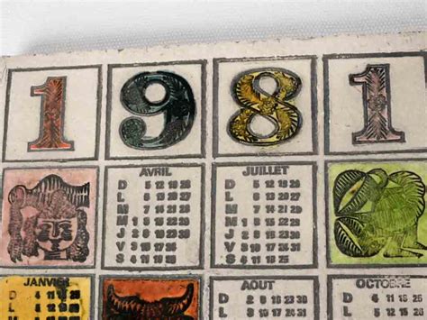 Vintage Roger Capron Astrological Tablet 1981 12¼ X 7 Chez Pluie