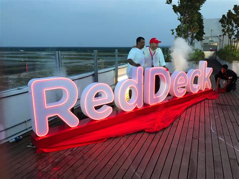 Tony And Dato Din Launched Our New Redq Roof After Allstars Voted On Its Name “red Deck” Was