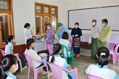 တန့်ယန်းမြို့နယ်တွင် ကိုဗစ် ၁၉ ရောဂါ ကာကွယ်ဆေး ထပ်ဆောင်းbooster Dose