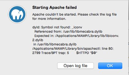 Mysql Why Is Apache Not Starting On MAMP Pro Stack Overflow