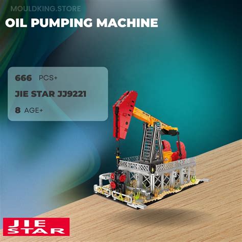 Jiestar Jj9221 Oil Pumping Machine With 666 Pieces Mould King